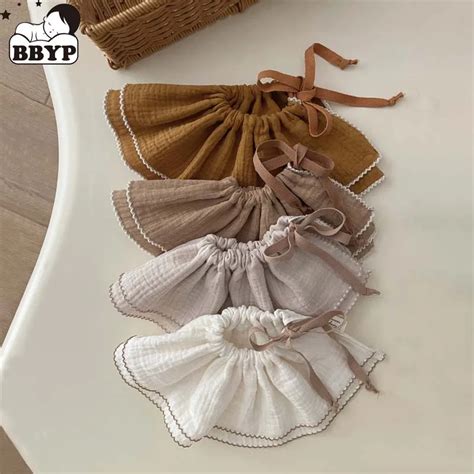 Baberos con estampado de estilo coreano para bebé y niña paño de