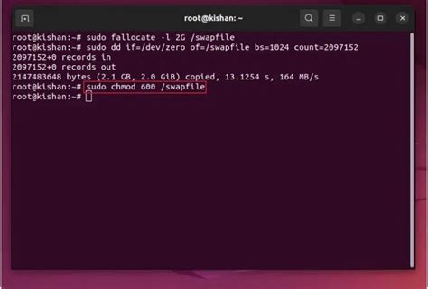 how to add swap space on ubuntu 20 04 geeksforgeeks