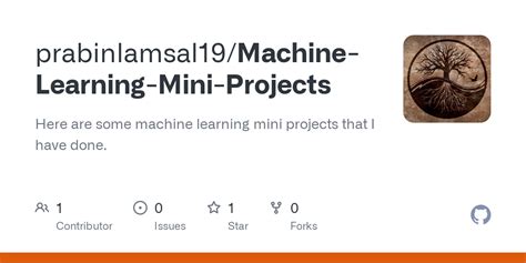 GitHub Prabinlamsal Machine Learning Mini Projects Here Are Some Machine Learning Mini