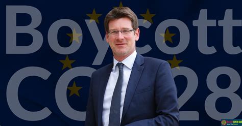 Respected Pascal CANFIN Boycott COP To Preserve Integrity Of EU Environmental Committee