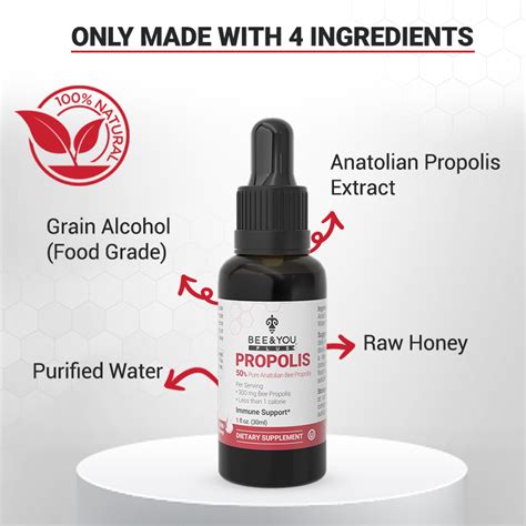 Double Plus Propolis Pure Liquid Extract Beeandyou