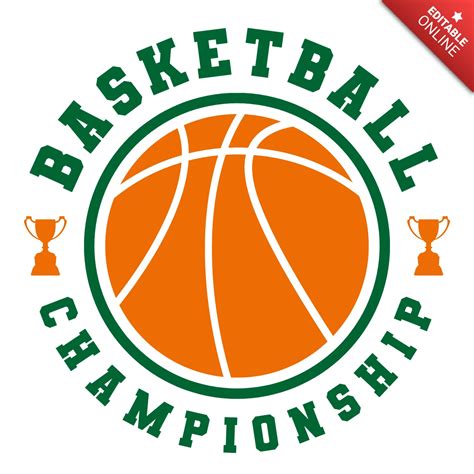 Basketball Championship Sports Logo Design Template Free Design Template