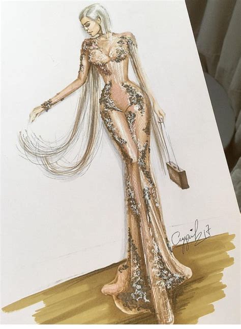 Pin Di I K I K Su Fashion Sketches Modelli Di Moda Schizzi Di Moda