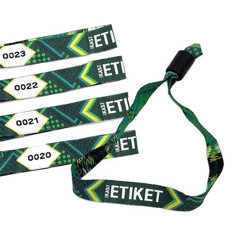 Wristband With QR Code Or Barcode Read More Here
