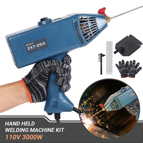 Electric Welder Hand Held Welding Machine Kit 110V 3000W Digital Arc