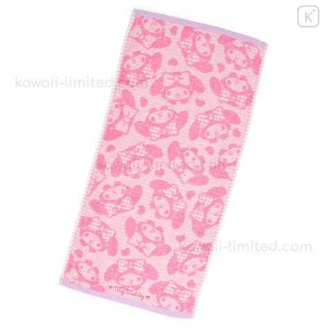 Japan Sanrio Antibacterial Deodorant Face Towel My Melody Full