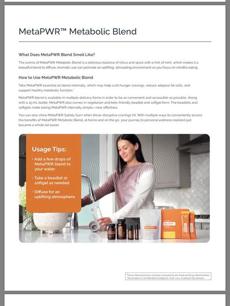 Pin By The Oily Surgical Tech On Metapwr Metabolic Blend Mindful