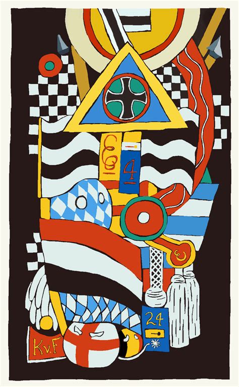Portrait Of German State R Polandballart
