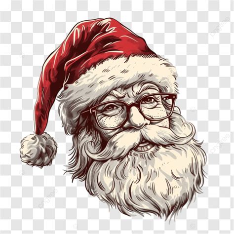 유쾌한 산타클로스 벡터 그림 축제 만화 클래식 아트 투명 배경으로 격리됨 장식물 크리스마스 크리스마스 계절 Png 일러스트 및 이미지 에 대한 무료 다운로드 Pngtree