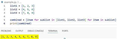 Ways To Concatenate Multiple Lists In Python