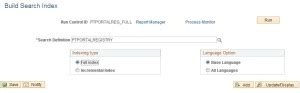 PeopleSoft Search Framework Crawl Deploy Indexes Part 4 PeopleSoft Tutorial