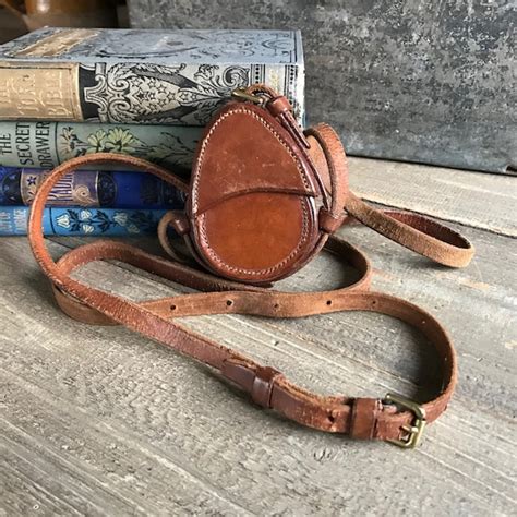 Leather Compass Case English Military Adjustable Le Gem