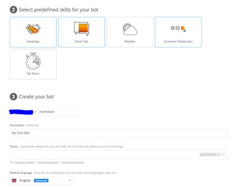 Chat Bots Via Sap Conversational Ai