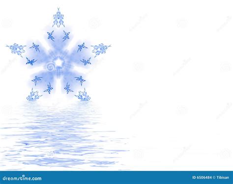 Melting Snowflake Stock Images Image 6506484