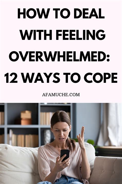 How To Deal With Feeling Overwhelmed Afam Uche