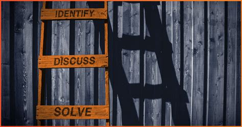 Four Steps To Solving Issues