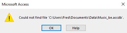 How To Fix Access Database Not Updating Issue
