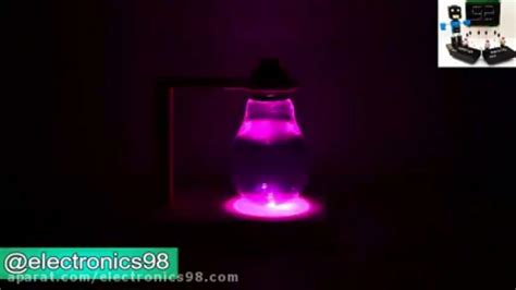 ساخت چراغ هفت رنگ برای زیبا کردن اتاق