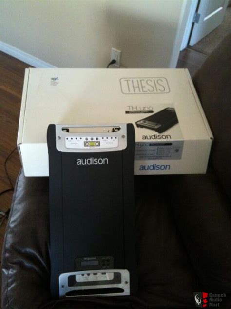 Audison Thesis Th Uno Mono Amplifier Top Of The Line Sq For Sale Canuck Audio Mart