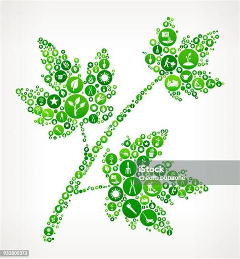분기 및 정원 및 원 예 아이콘 버튼 패턴 Leafs 0명에 대한 스톡 벡터 아트 및 기타 이미지 0명 그라데이션 나무
