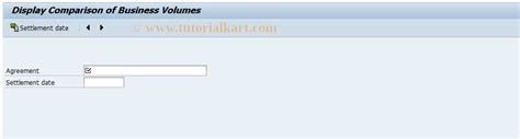 MEU3 SAP Tcode Display Busn Volume Comp Rebate