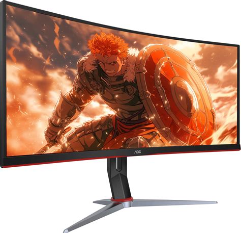 Customer Reviews AOC CU34G2XP 34 VA Curved Gaming Monitor WQHD 3440x1440 180Hz 1ms