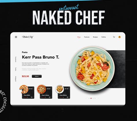 Naked Chef Restaurant On Behance