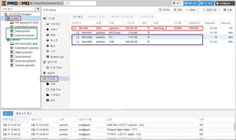 proxmox ve 스토리지 용어 이해하기 lvm lvm thin directory taeho s life blog