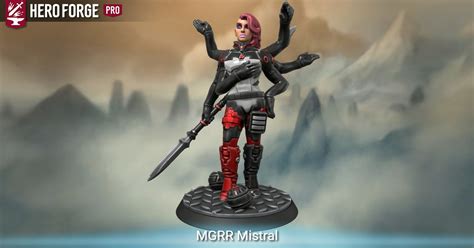 Mgrr Mistral Made With Hero Forge