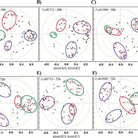 Targeted Lc Ms Metabolomic Analysis A Pca Plots Of The Lc Ms