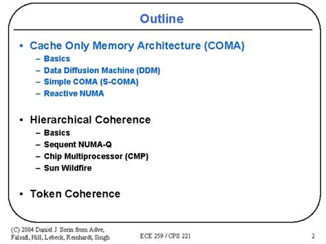 Ece 259 Cps 221 Advanced Computer Architecture Ii