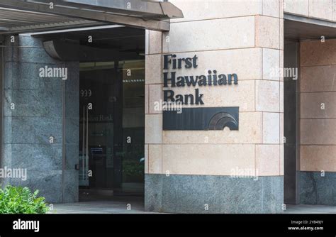 Honolulu Hawaii Usa February 26th 2024 Exterior View Of The First