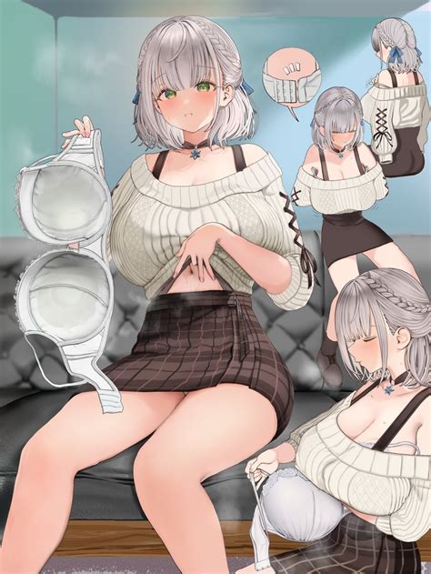 Shirogane Noel And Shirogane Noel Hololive Drawn By Sumida Bunchou Danbooru