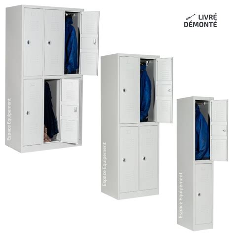 Vestiaires Multicases Armoires Metalliques Espace Equipement