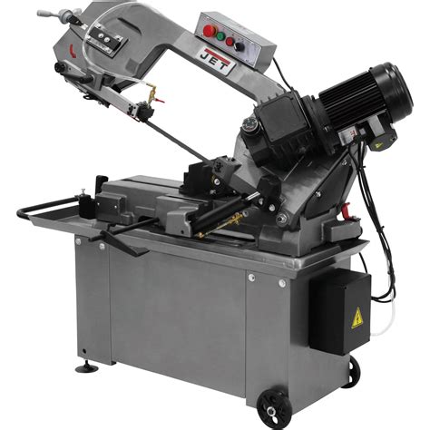 JET Horizontal Metal Cutting Band Saw With Hydraulic Feed 8in X 14in 1 HP 110 220V Model