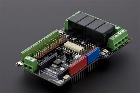 4 Channel Relay Shield For Arduino UNO DFRobot