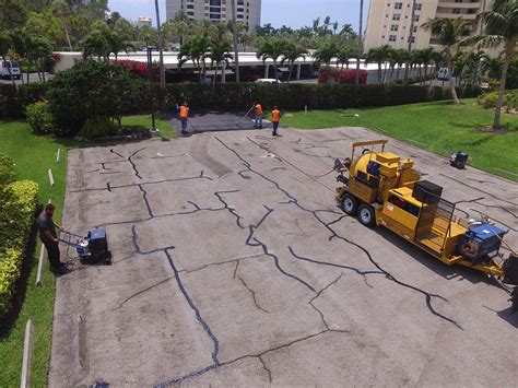 Asphalt Crack Sealing Atlantic Southern Paving And Sealcoating
