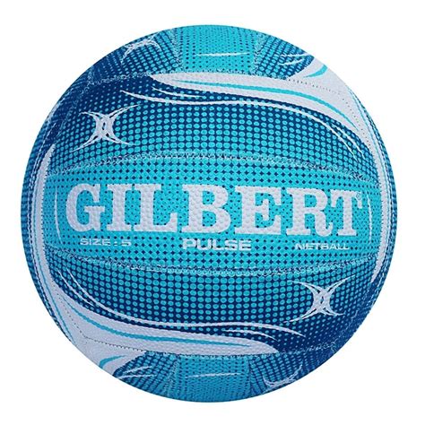 Gilbert Pulse Netball Blue Size 5 Netballs Buy Online