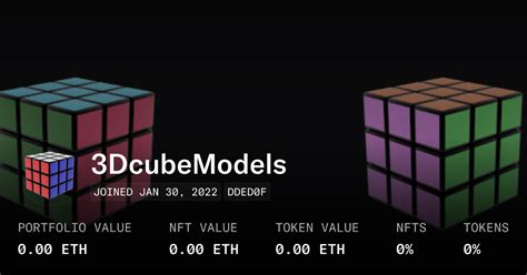 3dcubemodels 個人資料 Opensea