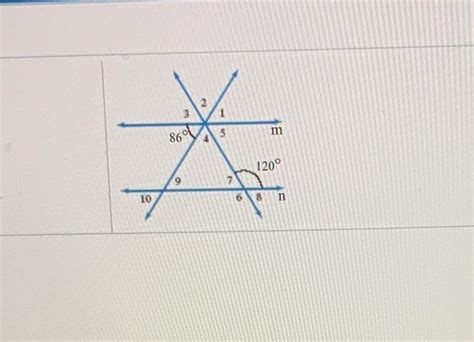 Solved In This Exercise Lines M And N Are Parallel Find Chegg