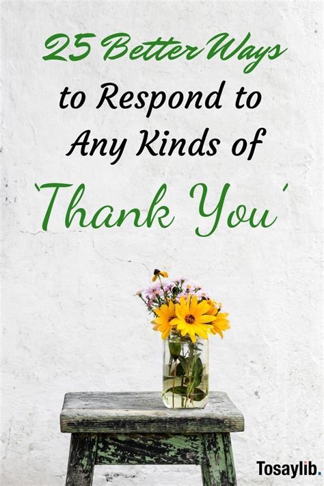 25 Better Ways To Respond To Any Kinds Of ‘thank You If You Find