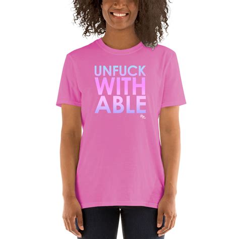 Unfuckwithable T Shirt Pink Star Magic