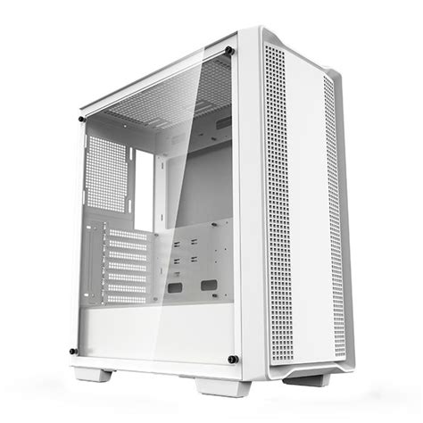 Gabinete Gamer DeepCool CC560 WH, Mid-Tower, Lateral de Vidro, Branco ...