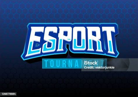 E스포츠 토너먼트 빅텍스트 벡터 일러스트 일러스트 일러스트 E스포츠에 대한 스톡 벡터 아트 및 기타 이미지 E스포츠 문자 사진 효과 Istock