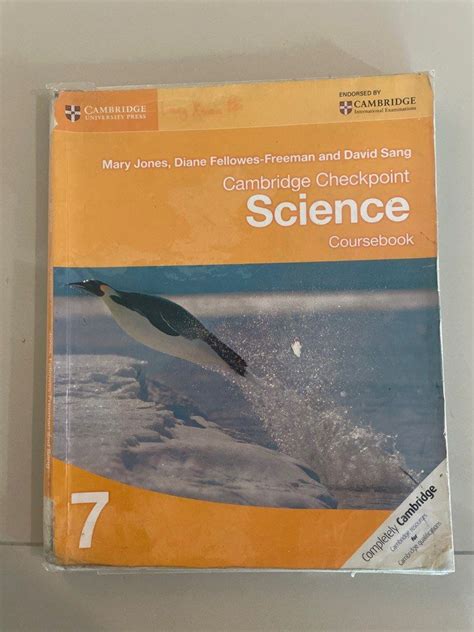 Cambridge Checkpoint Science Coursebook 7 Hobbies And Toys Books And Magazines Textbooks On Carousell