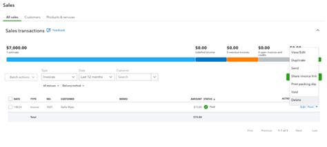 How To Delete Transactions In QuickBooks Online Method
