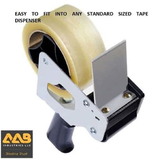 Apac Packaging Clear Tape Clear 50 Yards 2 Inches Size 3 Rolls