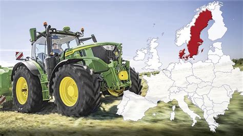 John Deere numerem jeden na rynku ciągników w Danii i Szwecji
