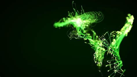 Premium Photo 3d Rendering Of A Colorful Abstract Stylish Particle