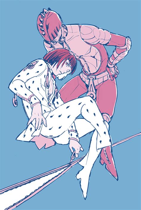 Wain08 Bruno Bucciarati Stand Jojo Sticky Fingers Stand Jojo No